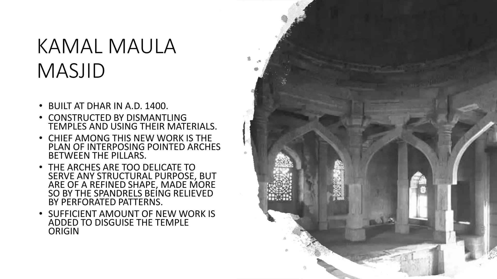 PROVINCIAL STYLE OF ARCHITECTURE- MALWA | PPTX