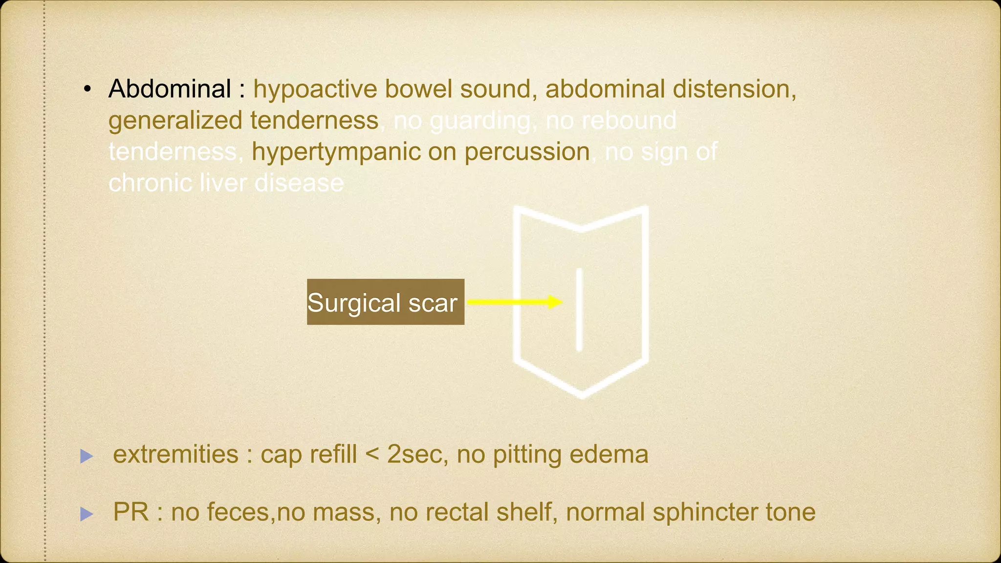 Intestinal bowel obstruction case .pptx