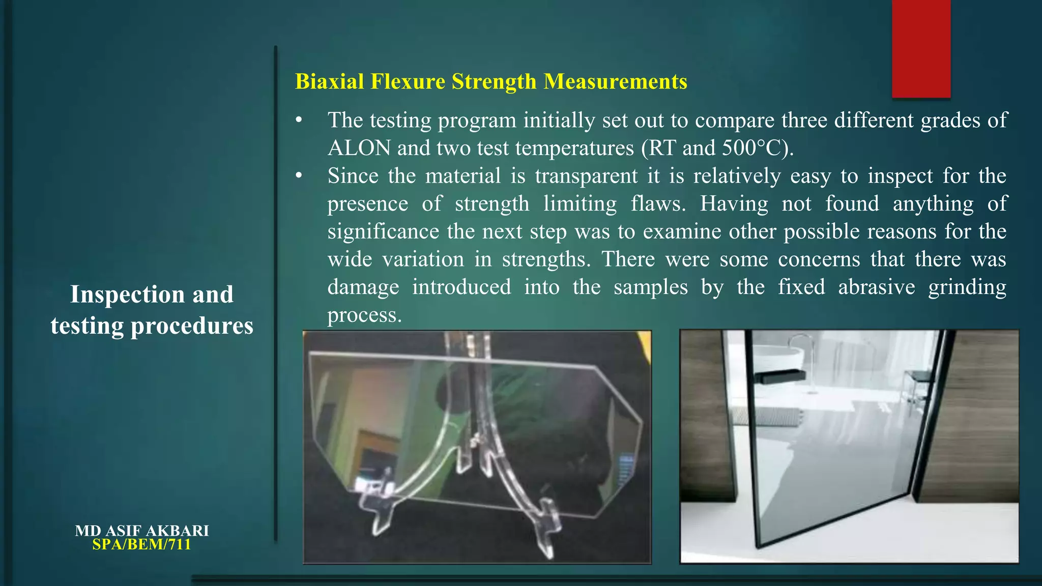 Asif akbari bem711 transparent aluminium | PPTX