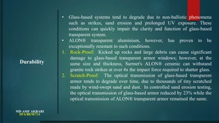 Asif akbari bem711 transparent aluminium | PPTX | Chemistry | Science
