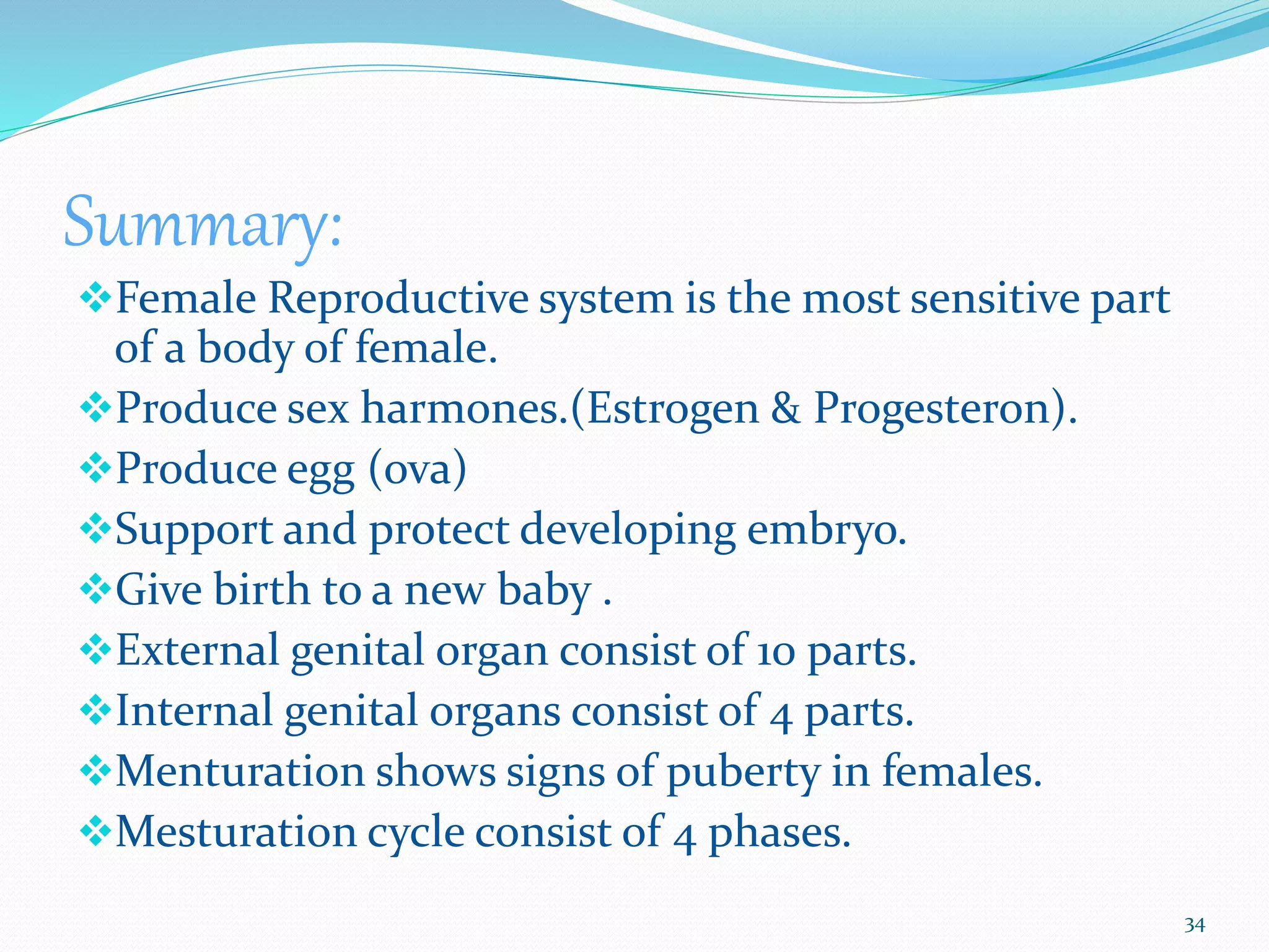 Female Reproductive System | PPTX