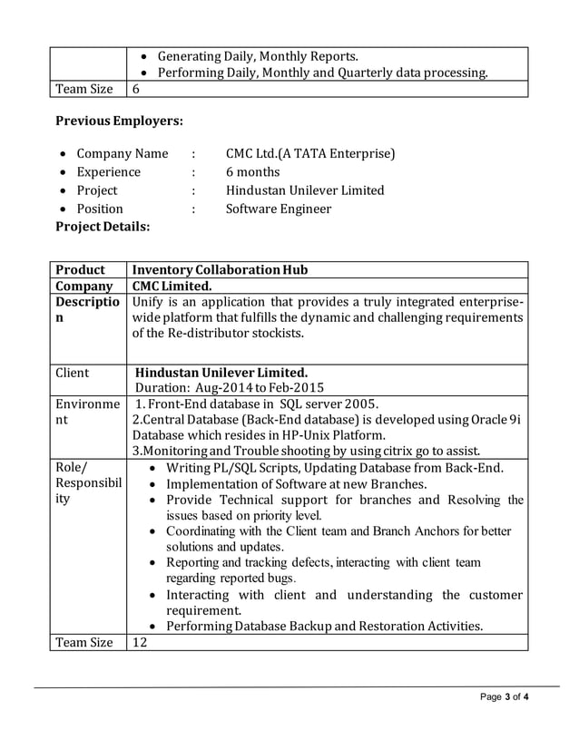 Asif icici bank resume | DOCX