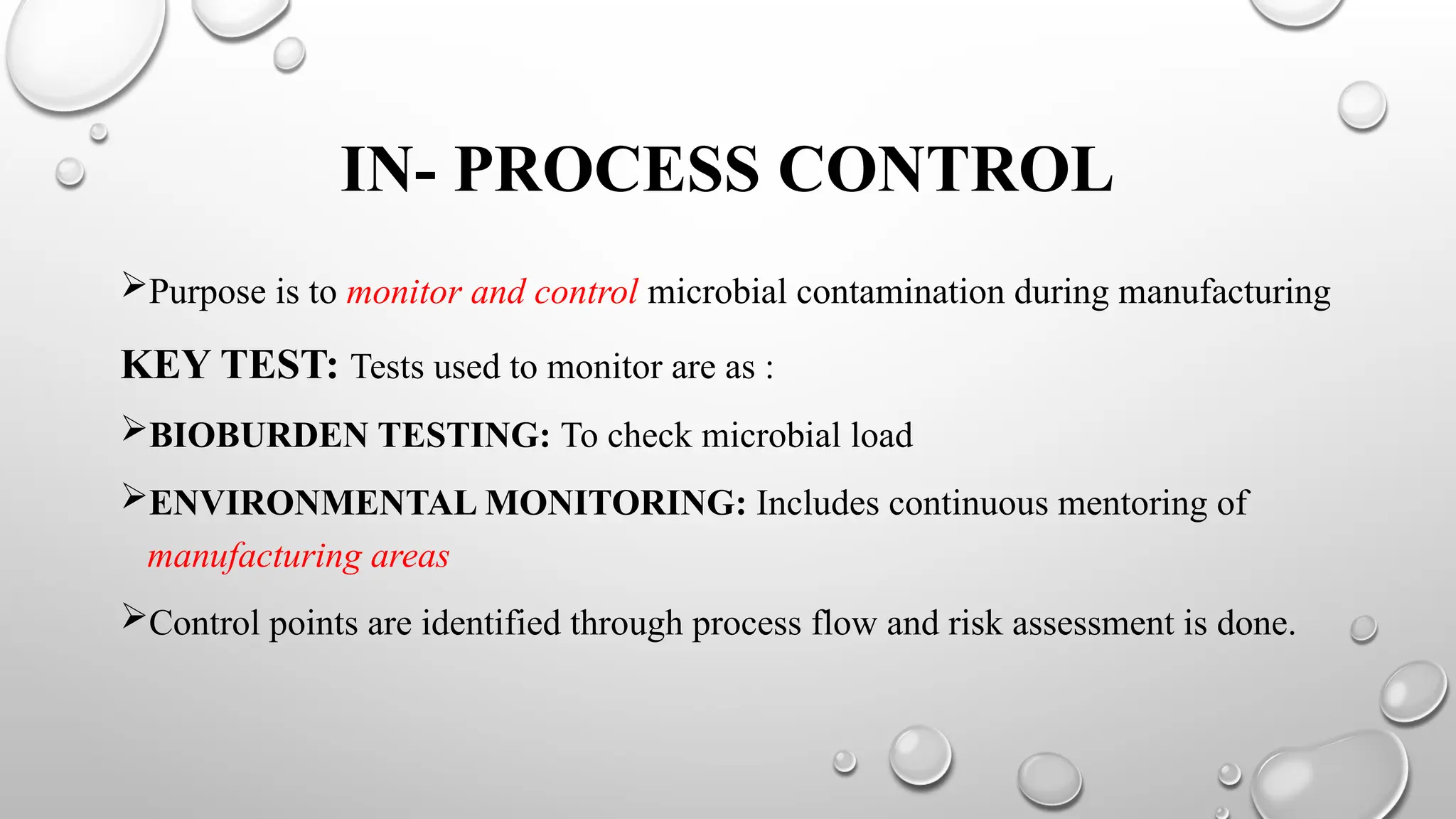 Quality control of drugs in pharmaceutical microbiology | PPTX