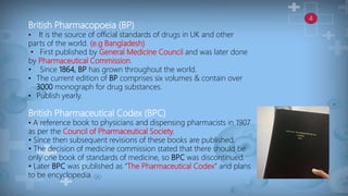 Hisrory of pharmacy, pharmacopoeia,codex,code of conduct | PPTX