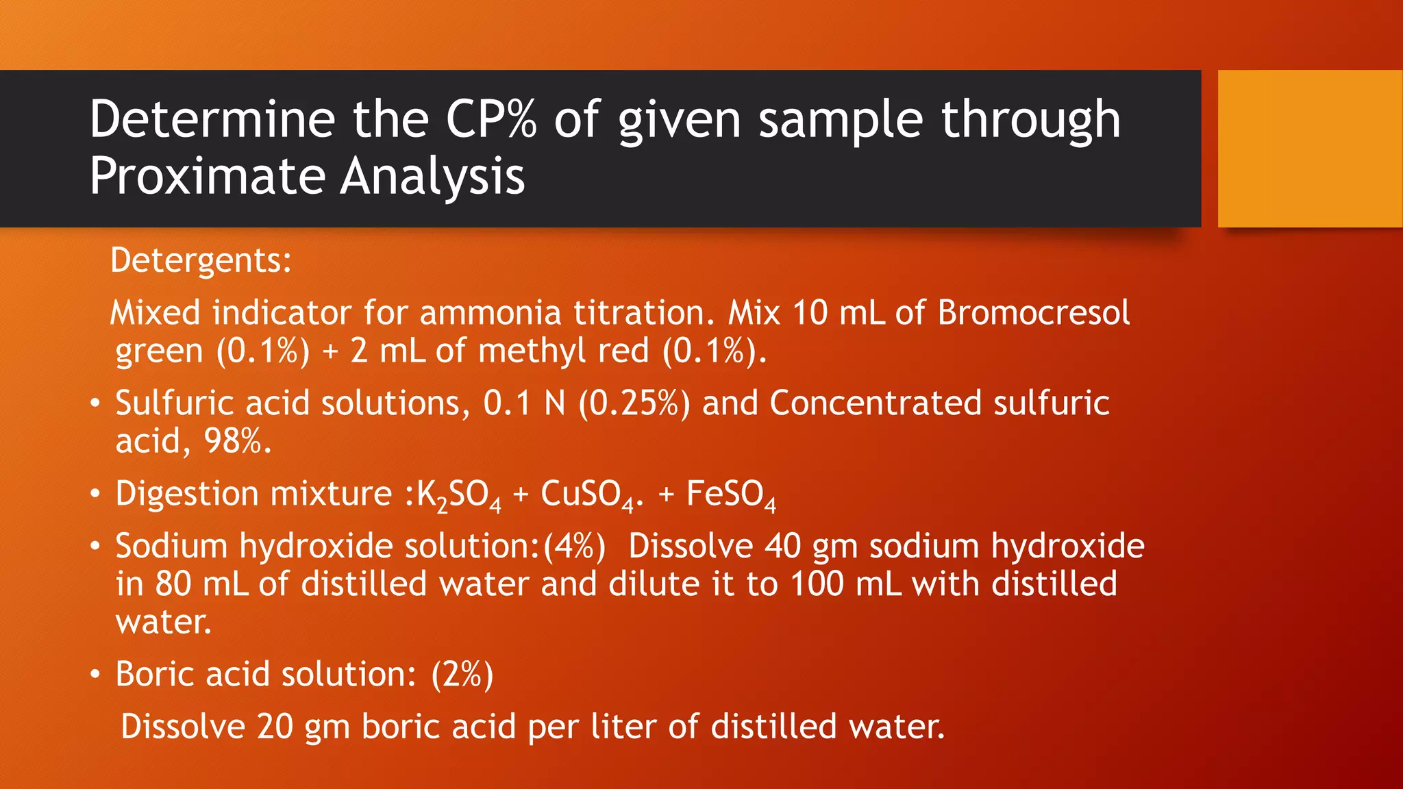 Proximat analysis laboratory + proximat analysis | PPTX