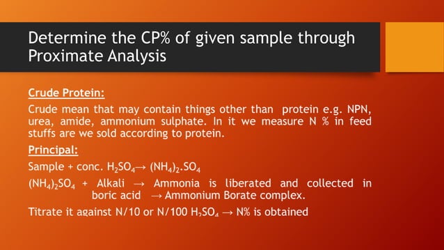 Proximat analysis laboratory + proximat analysis | PPTX