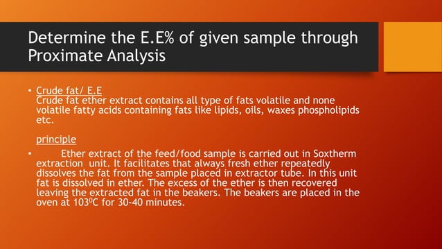 Proximat analysis laboratory + proximat analysis | PPTX