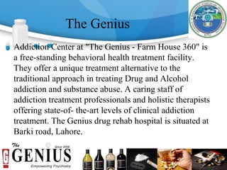 REHABILITATION Centers working in Pakistan | PPT