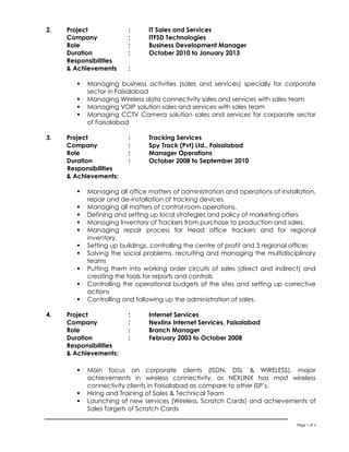 Asif resume | PDF