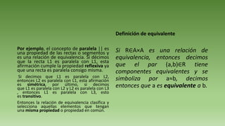 relacion de equivalencia | PPTX