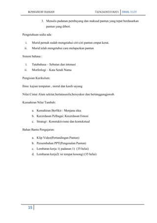 Asigment pantun sem9 | PDF