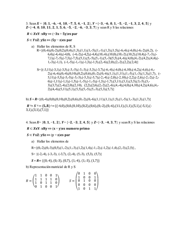 Asignacion 3 "estructura discreta" | PDF