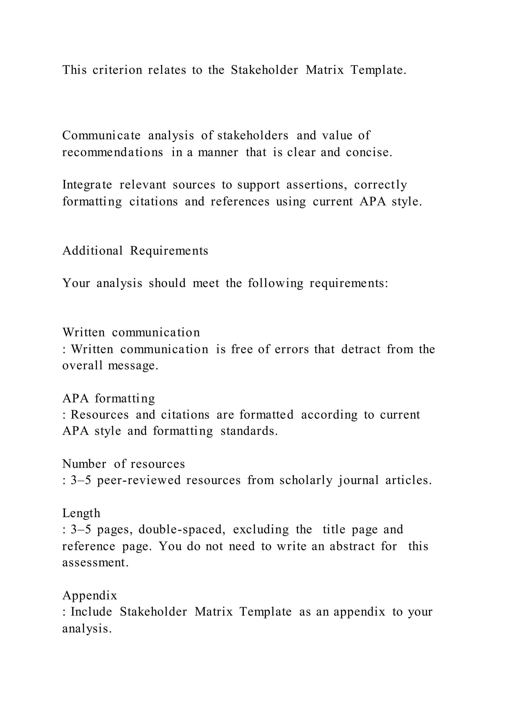 Asignment 1.Stakeholder Communication in Health Informatio | DOCX
