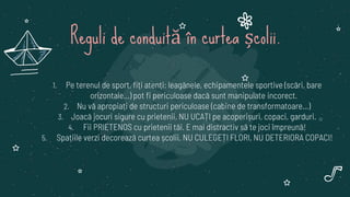 asigurarea calității vieții. regulile de conportament etic în clasa ...