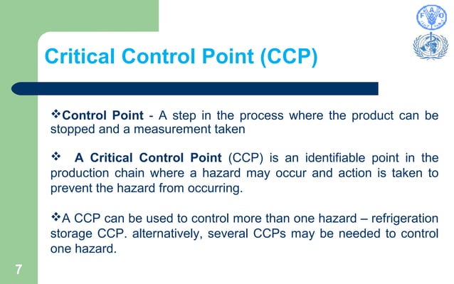 Hazard Analysis Critical Control Point | PPT | Chemistry | Science