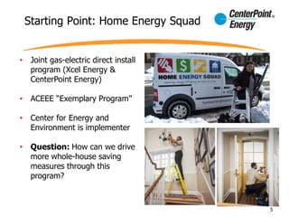 Bridging the Gap Between Direct Install and Whole House Programs | PPT