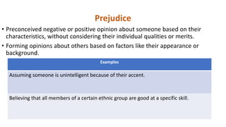 Prejudice and Discrimination by Asim khan.pptx