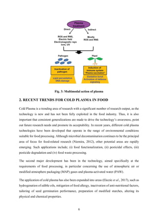 Cold Plasma- non thermal technology for food processing. | PDF