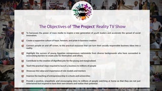 Using the Media as a tool for Social Change: Reality TV in Egypt - Asim ...