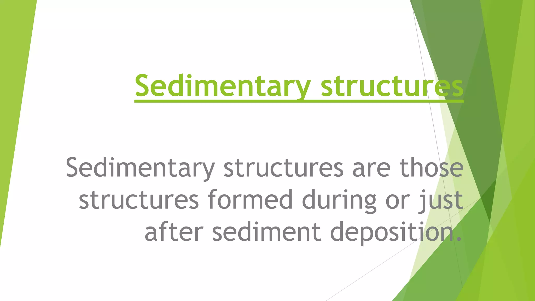 SEDIMENTARY STRUCTURES | PPTX