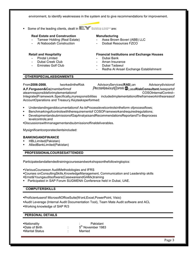 Asim ismail cv | PDF