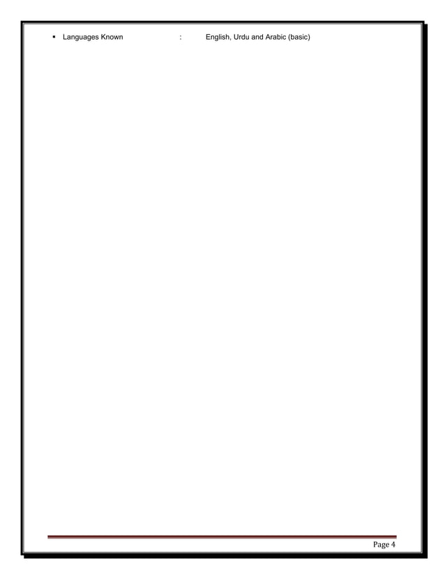 Asim ismail cv | PDF