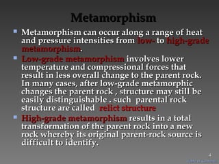 Metamorphism | PPT