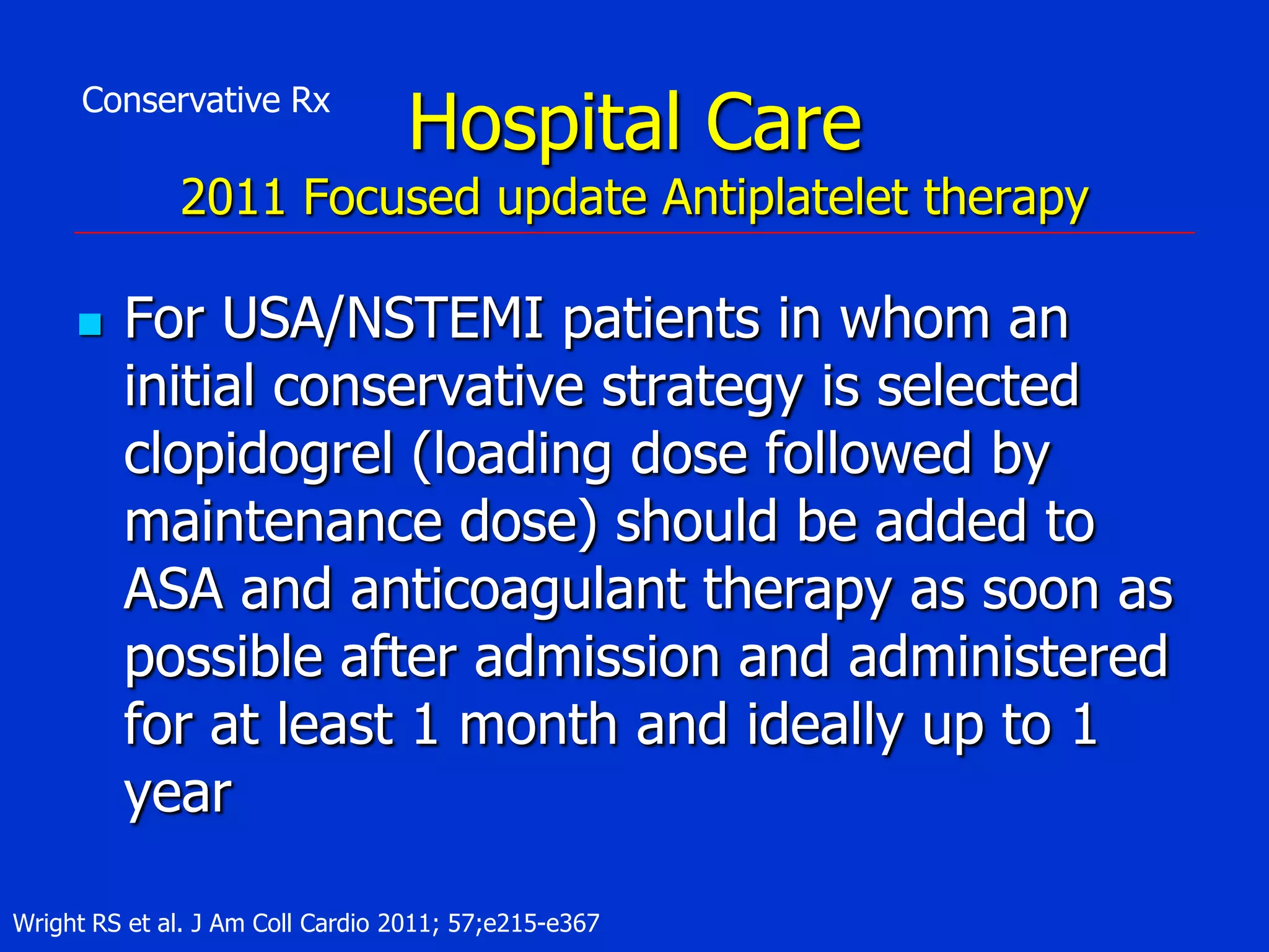 Acute Coronary Syndrome (NSTEMI) | PPSX