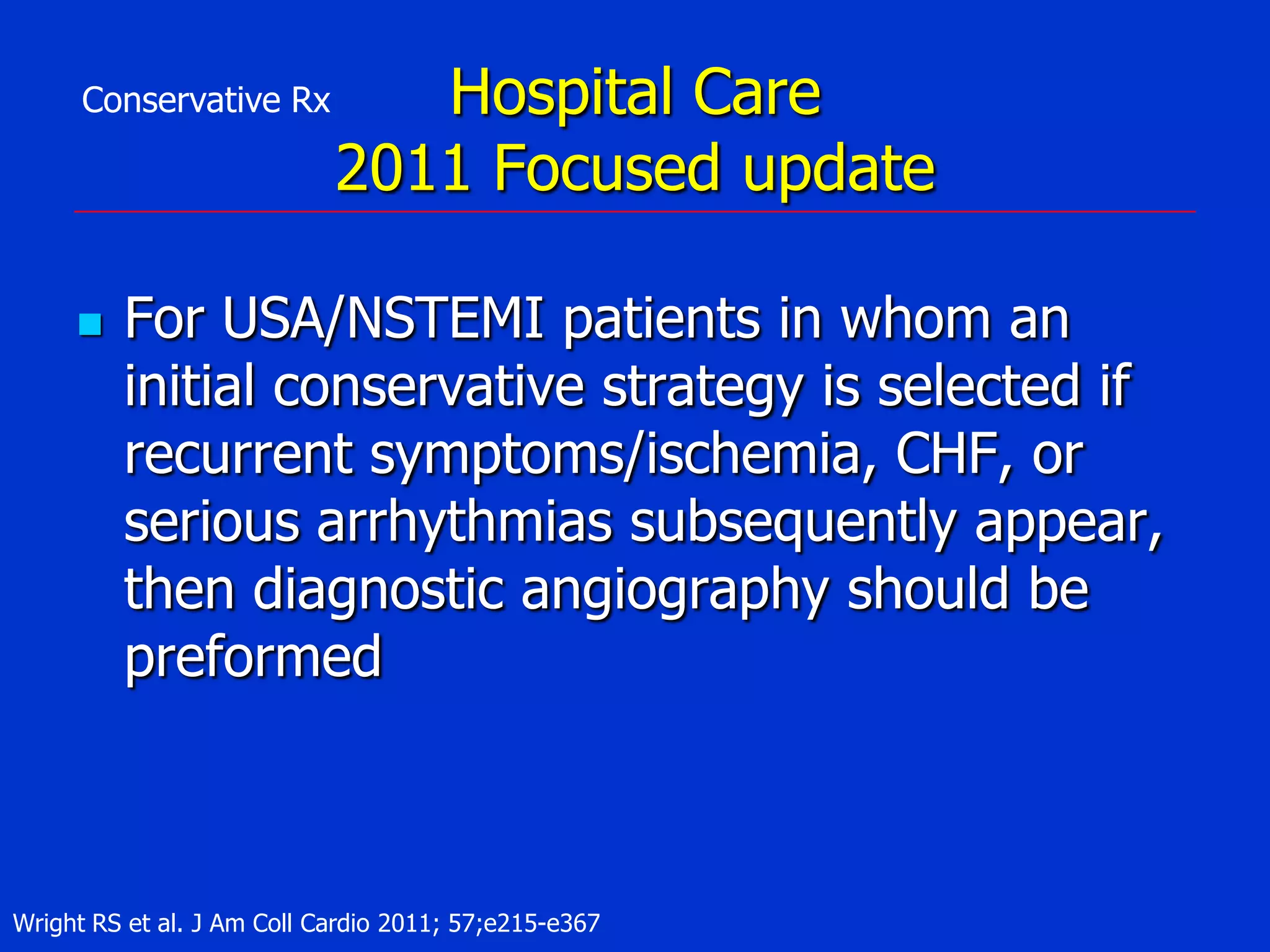 Acute Coronary Syndrome (NSTEMI) | PPSX