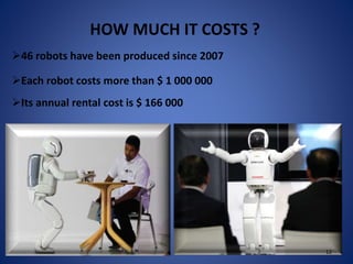 ASIMO HUMANOID ROBOT PRESENTATION | PPSX