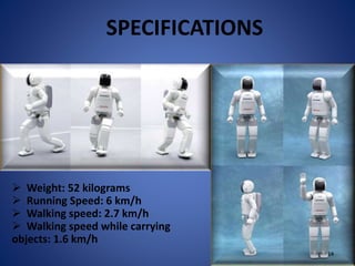 ASIMO HUMANOID ROBOT PRESENTATION | PPSX