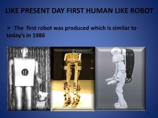 ASIMO HUMANOID ROBOT PRESENTATION | PPSX