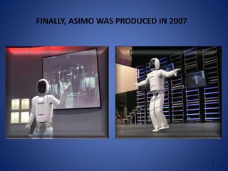 ASIMO HUMANOID ROBOT PRESENTATION | PPSX