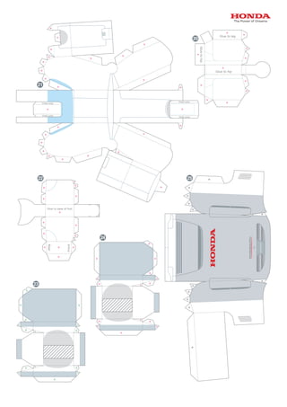 Asimo papercraft blue | PDF