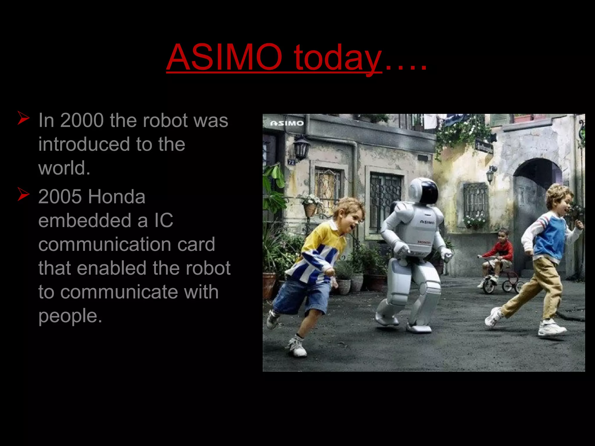 Asimo Robot | PPT