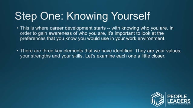 A simple 5 step career planning guide for leaders | PPTX | Resume ...