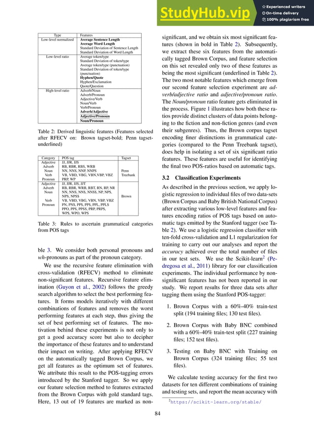 A Simple Approach To Classify Fictional And Non-Fictional Genres | PDF | Technology & Computing