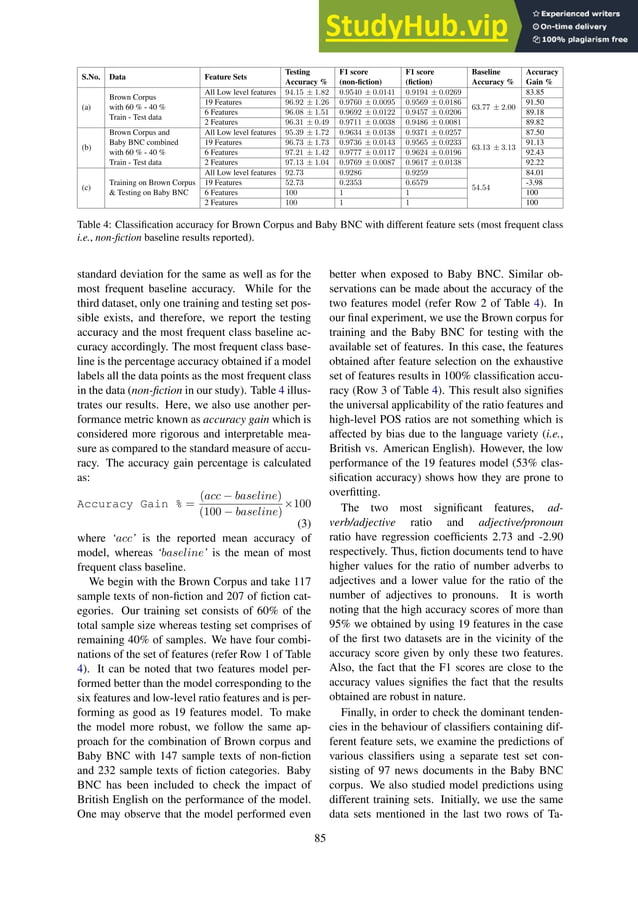 A Simple Approach To Classify Fictional And Non-Fictional Genres | PDF | Technology & Computing