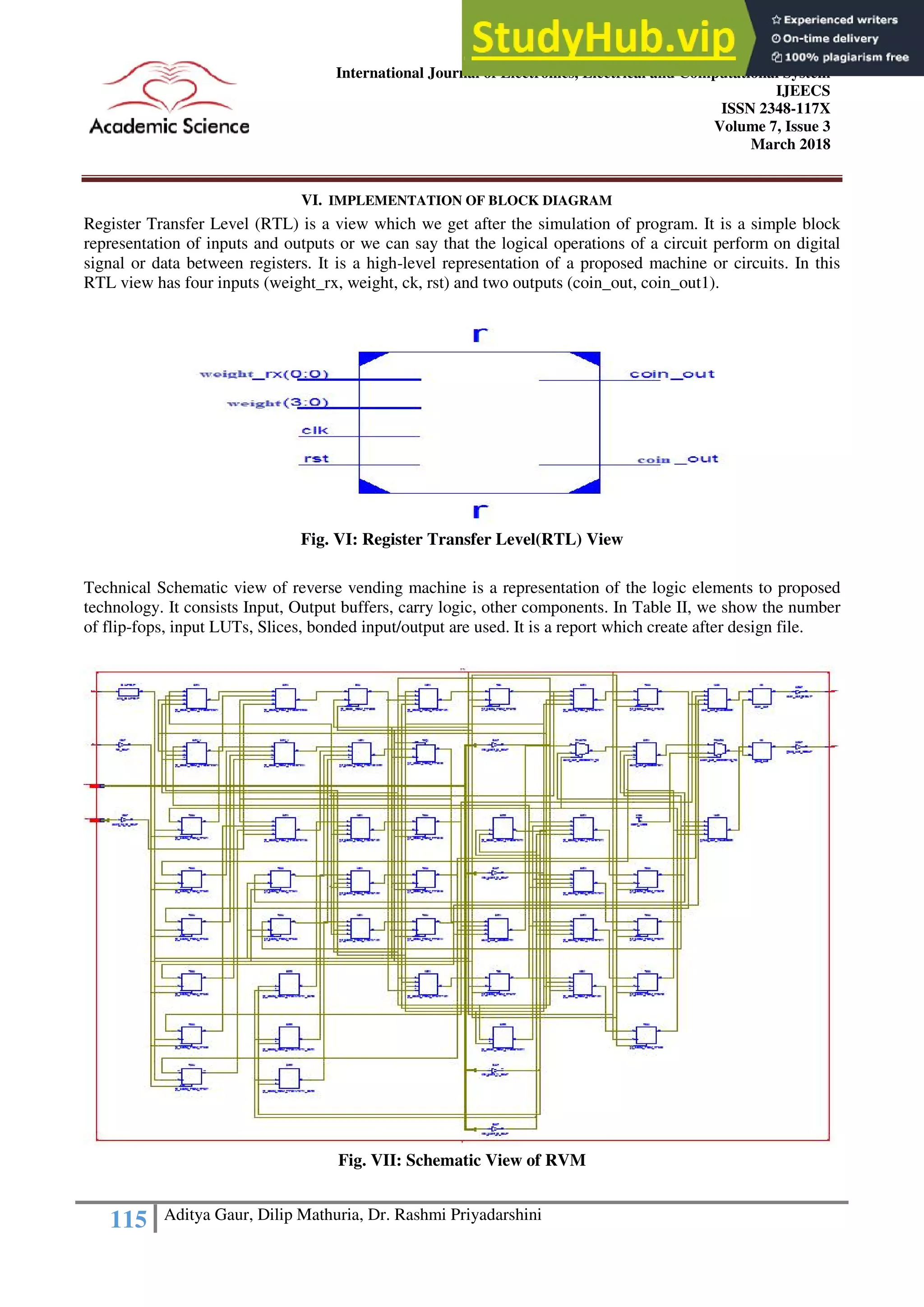 A Simple Approach To Design Reverse Vending Machine | PDF