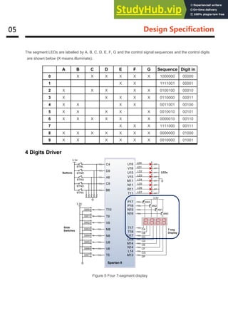 A Simple Digital Combination Lock ADVANCE DIGITAL DESIGN | PDF