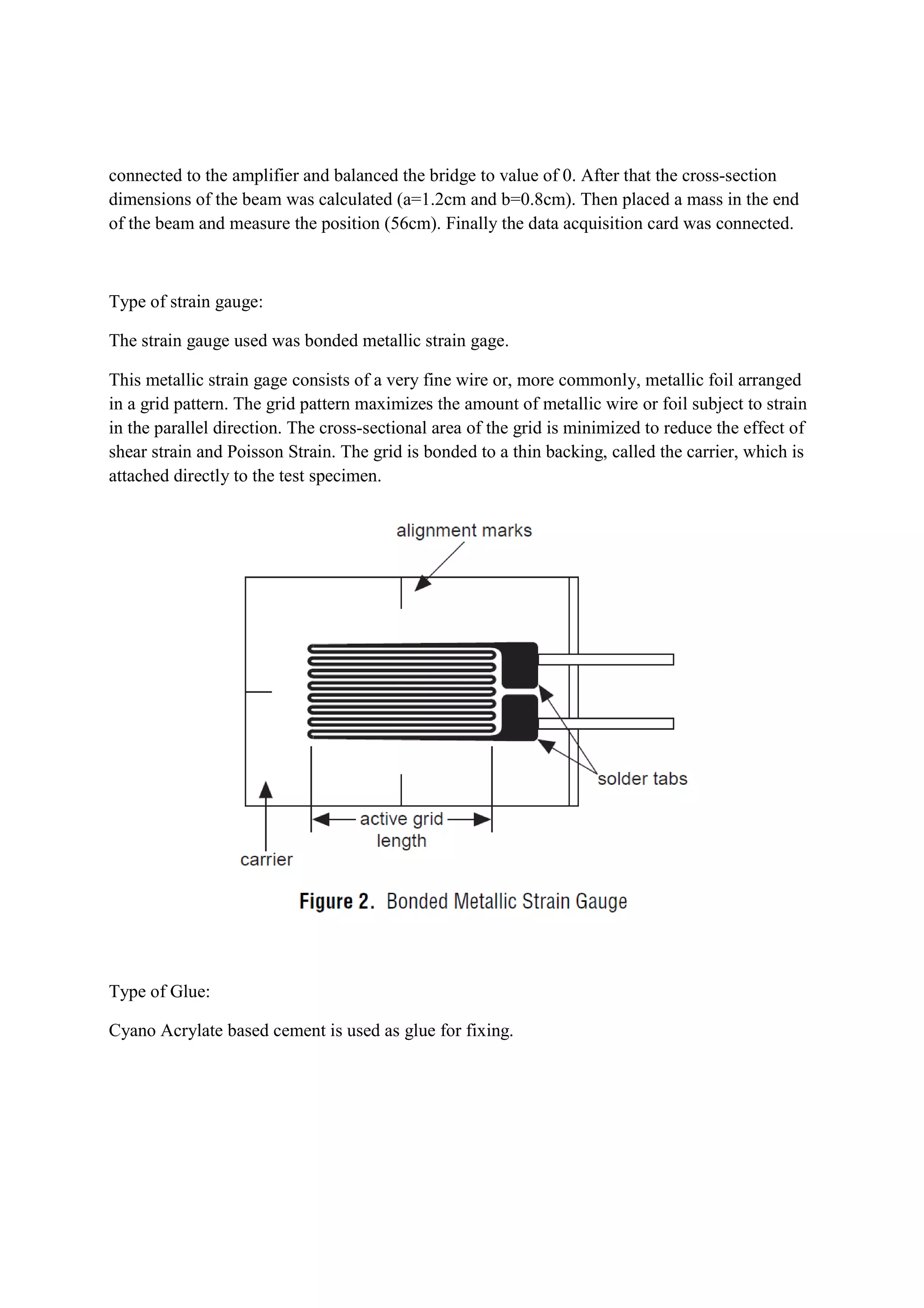 Strain Gauge Measurement using LabVIEW | PDF