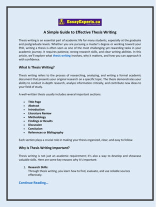 A Simple Guide to Effective Thesis Writing.pdf