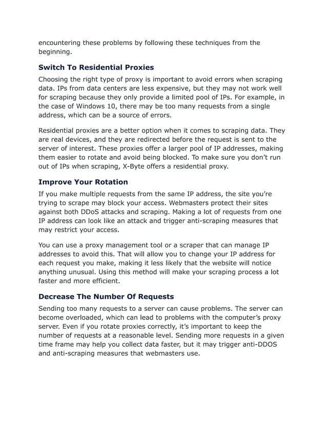 A Simple Guide to Proxy Error and Troubleshooting Issues | PDF