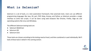 A Simple Guide to Selenium Software Testing | PPT