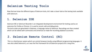 A Simple Guide to Selenium Software Testing | PPT