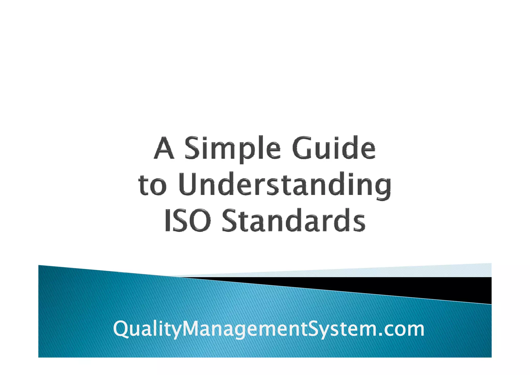 A simple guide to understanding iso standards | PDF