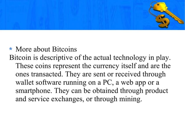 A simple introduction to bitcoin | PPT