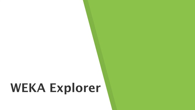 A simple introduction to weka | PPTX | Computer Software and Applications | Computing