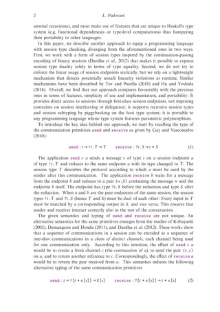 A simple library implementation of binary sessions | PDF
