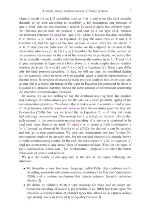 A simple library implementation of binary sessions | PDF